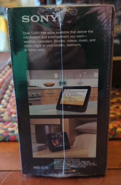 Sony Dash Personal Internet Viewer HID-C10, 7in - Black for sale online ...