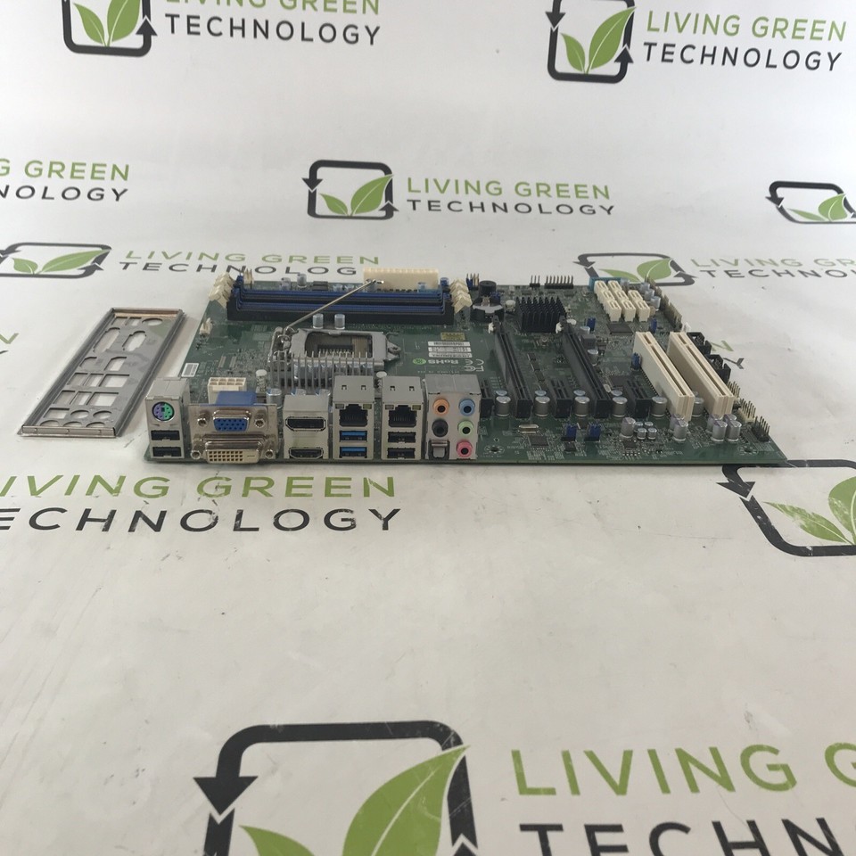 *USED* SUPER X10SAE INTEL XEON E3-1220V3 MOTHERBOARD | eBay