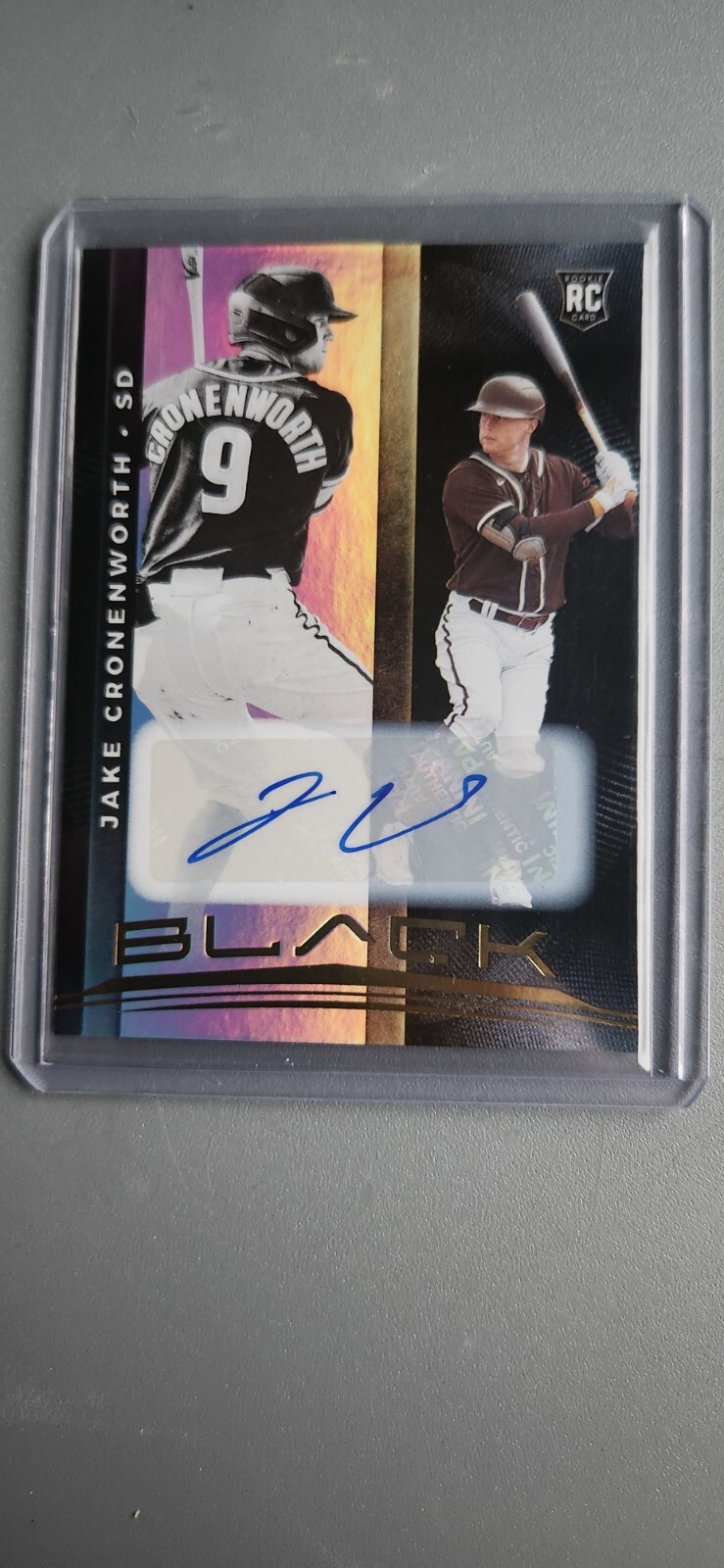 2021 Panini Chronicles Black Jake Cronenworth #16 Auto Rookie RC Padres | eBay