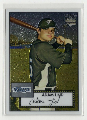 2007 Topps '52 Chrome #TCRC44 Adam Lind RC Rookie #'d 0874/1952 | eBay