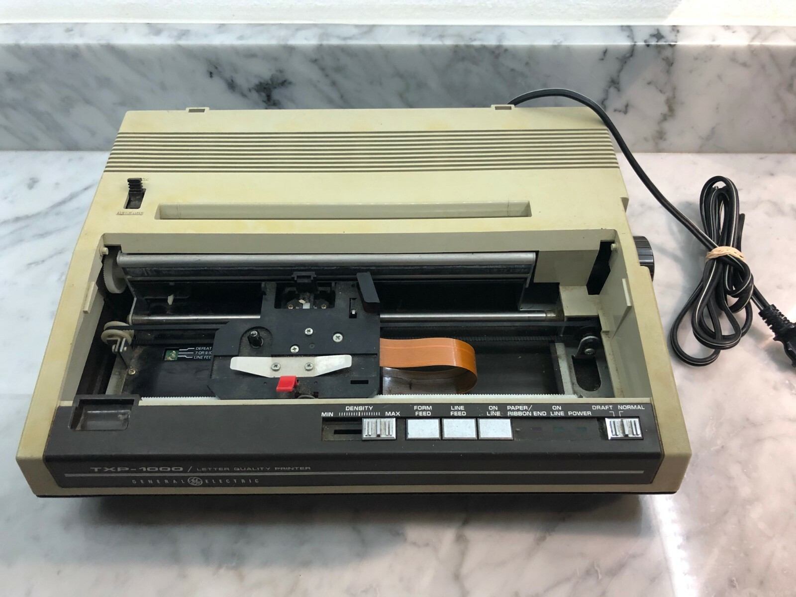 VINTAGE GENERAL ELECTRIC TXP-1000 / LETTER QUALITY PRINTER | eBay