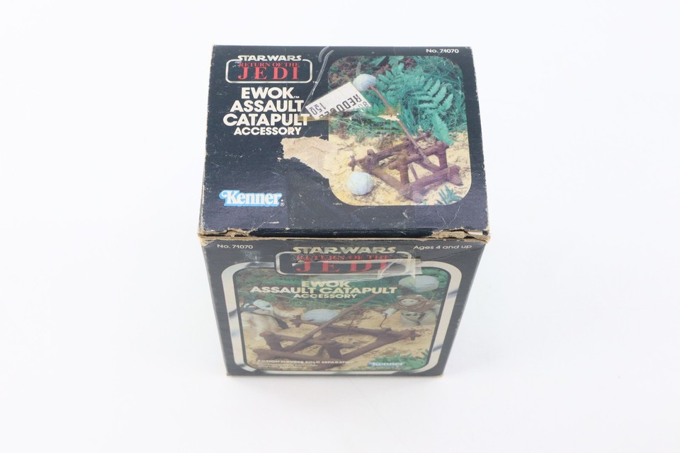 Vtg Star Wars 1983 Ewok Assault Catapult w/ Box | eBay