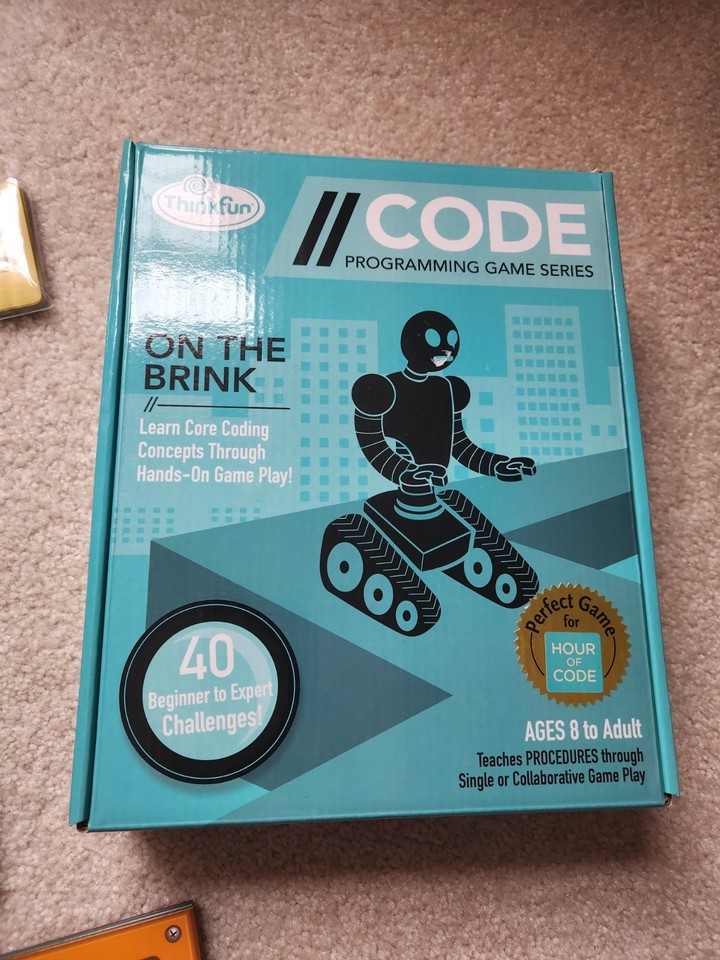 ThinkFun Code Programming Game Series On The Brink, STEM Project BRAND NEW | eBay