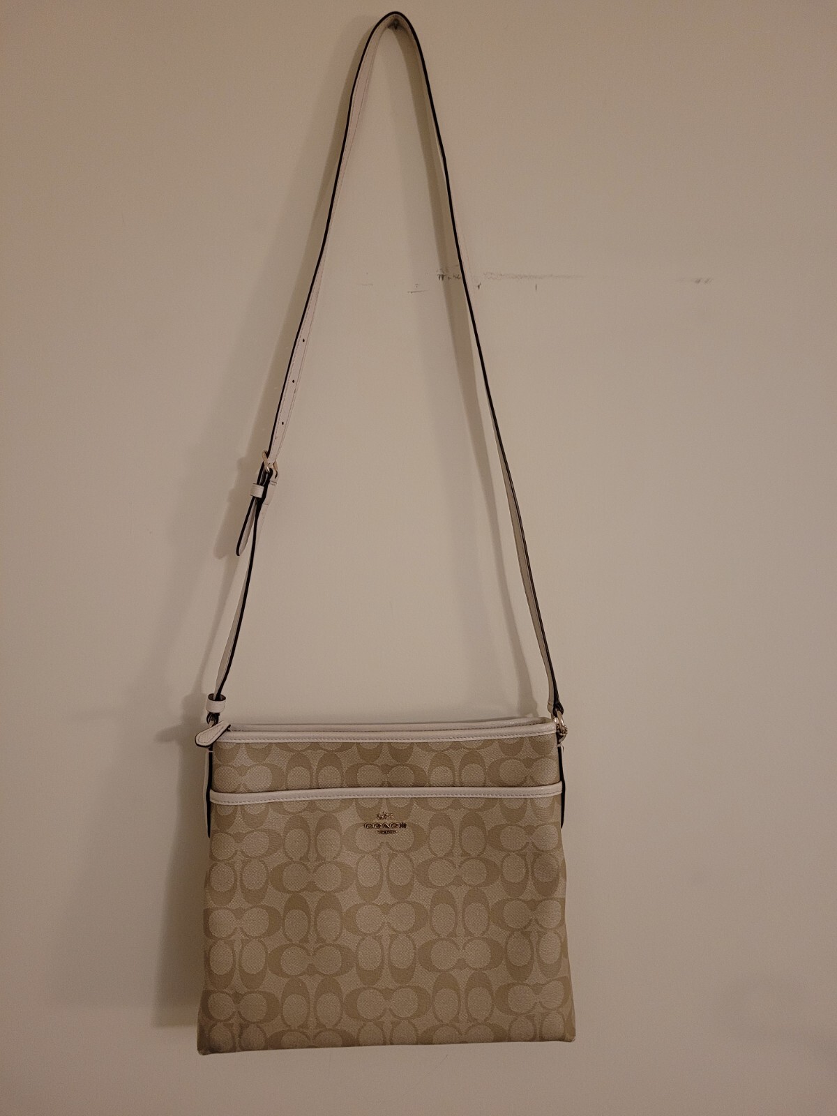 Authentic leather coach crossboday bag - Gem