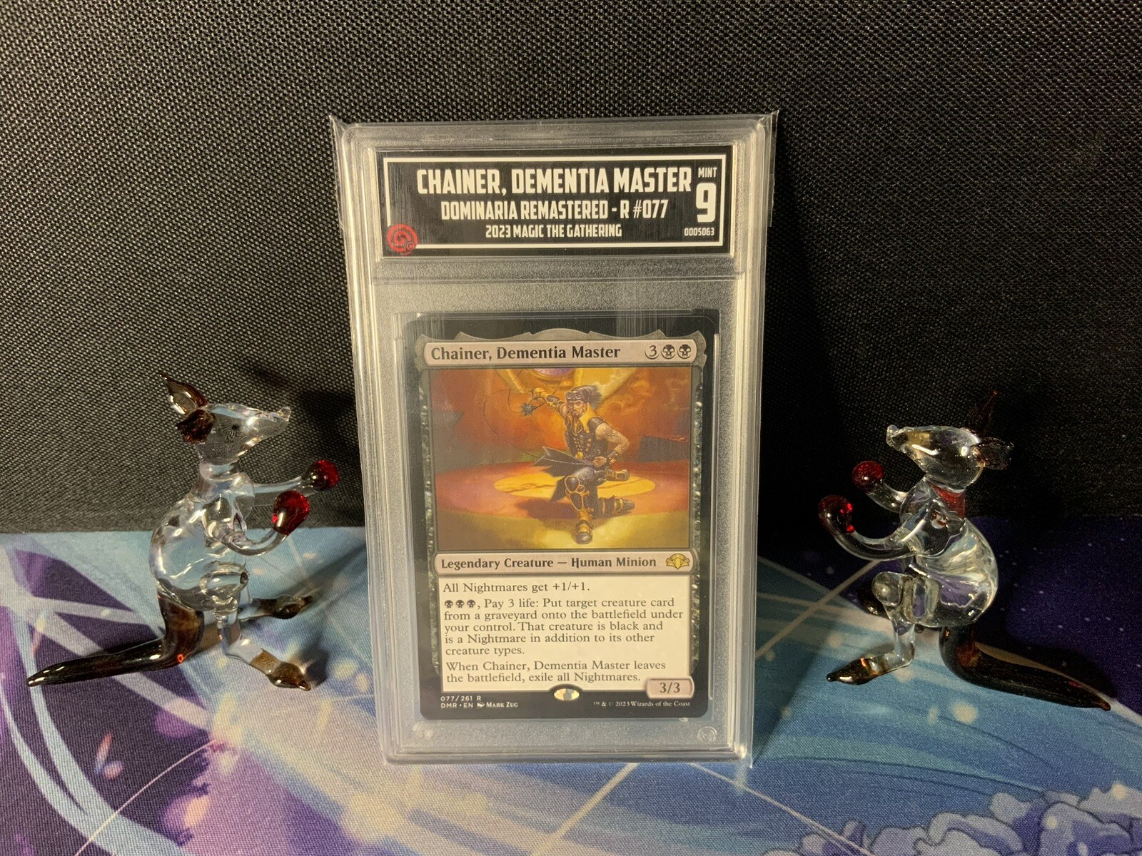 TCCG 9 PSA 9 CHAINER, DEMENTIA MASTER mtg NM-M Dominaria Graded ...