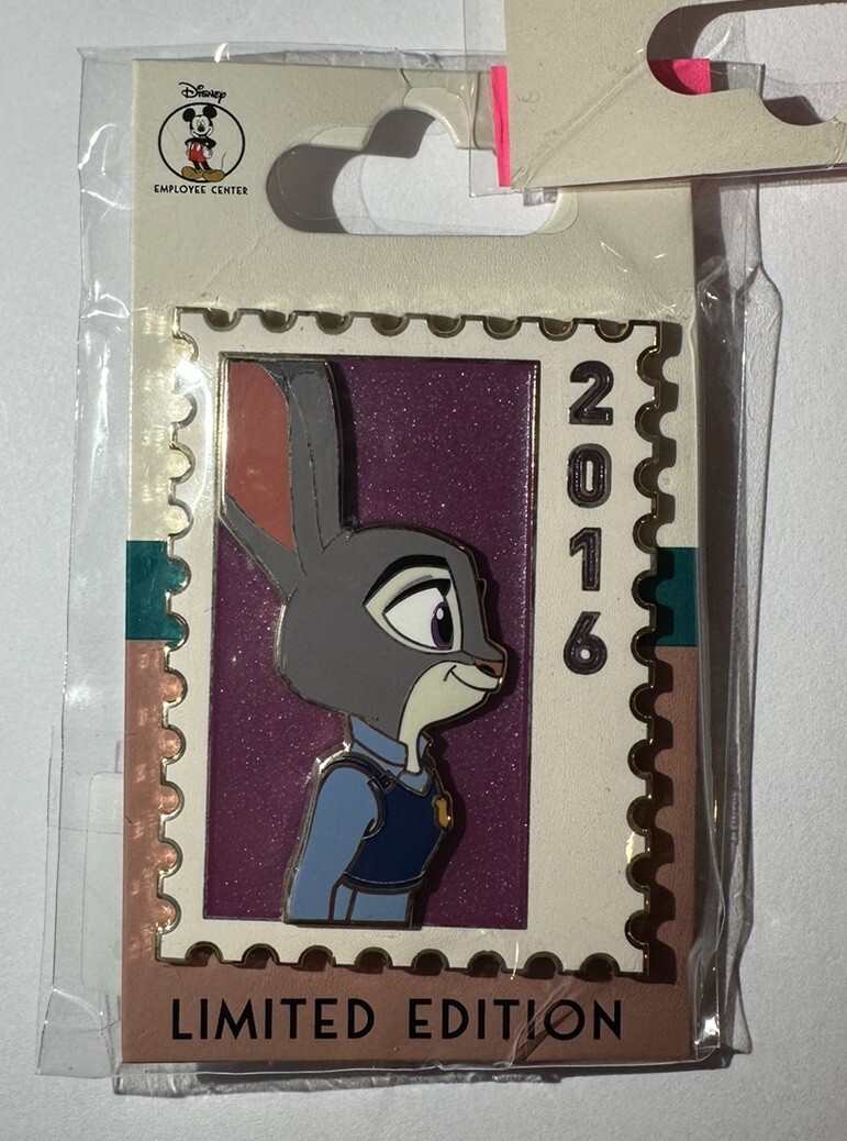 Disney DEC Judy Hopps Zootopia Stamp Pin LE 250 (S1) | eBay
