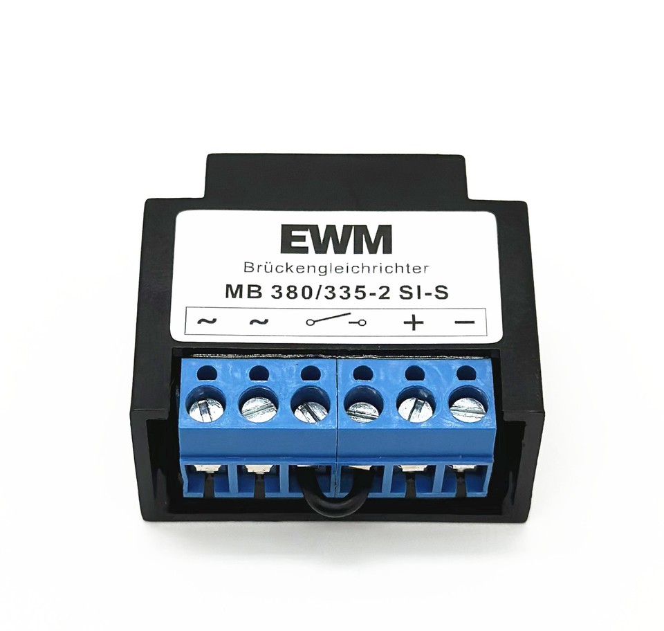 EWM Brückengleichrichter MB 380/335-2 SI-S Full Wave brake rectifier ...