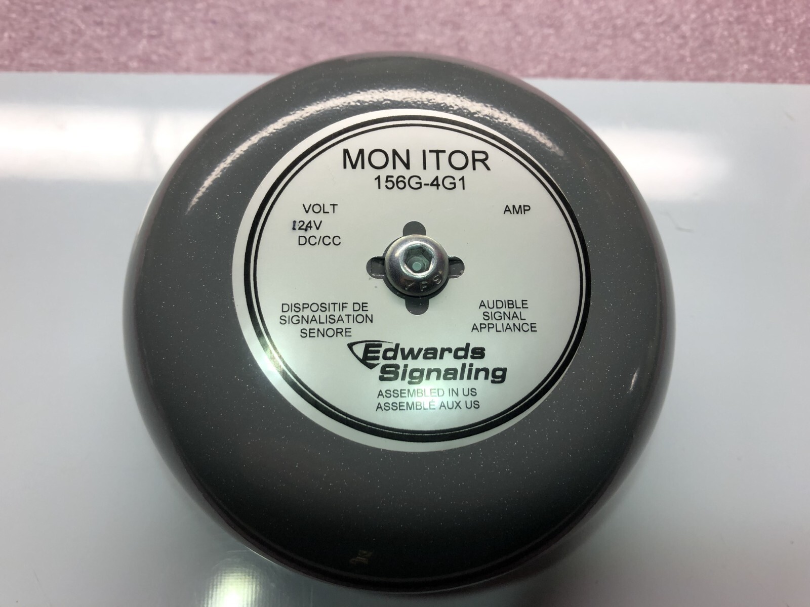 Edwards Monitor Bell 24VDC 156G-4G1 out of Box 24VDC for sale online | eBay