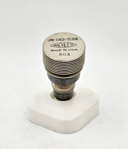 2C39 / 6897 Machlett Tube New (New Old Stock) Test NEW 1 Year Warranty ...