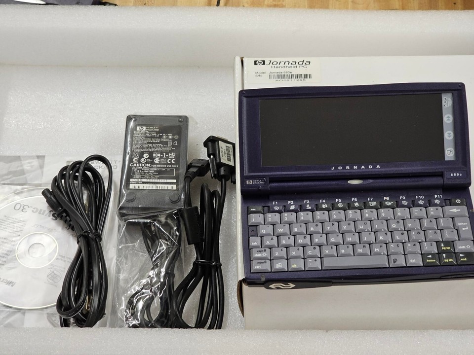 HP Jornada 680e Handheld PDA PC Windows CE 3.0 F1263A 16MB w ...