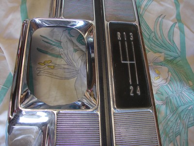 1964 1965 CHEVELLE 4 SPEED CONSOLE GM POT METAL NICE SS 327 MALIBU EL ...