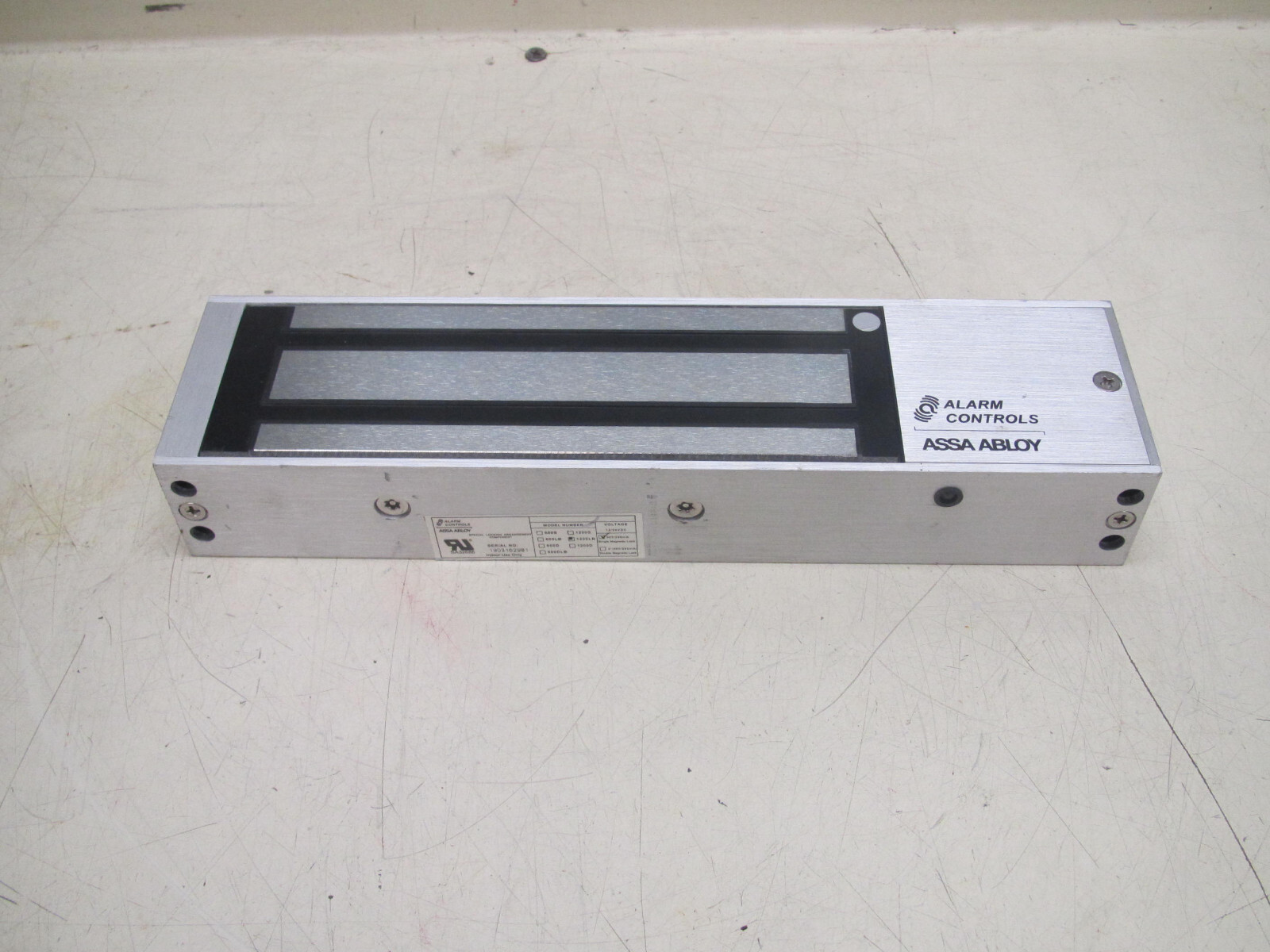 Assa Abloy 1200LB Alram Controls Magnetic Single Door Lock 1200 LB ...