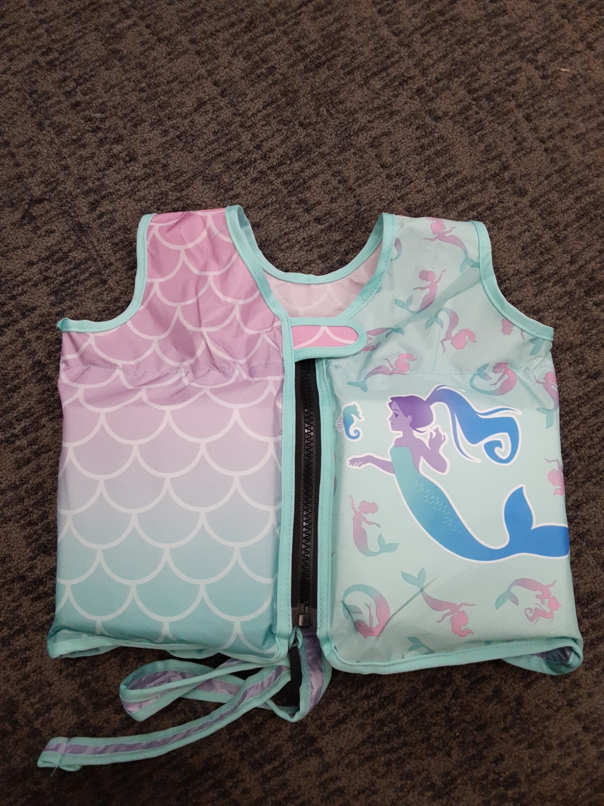 SwimWays Mermaid Swim Vest, Ages 2-4 E5A | eBay