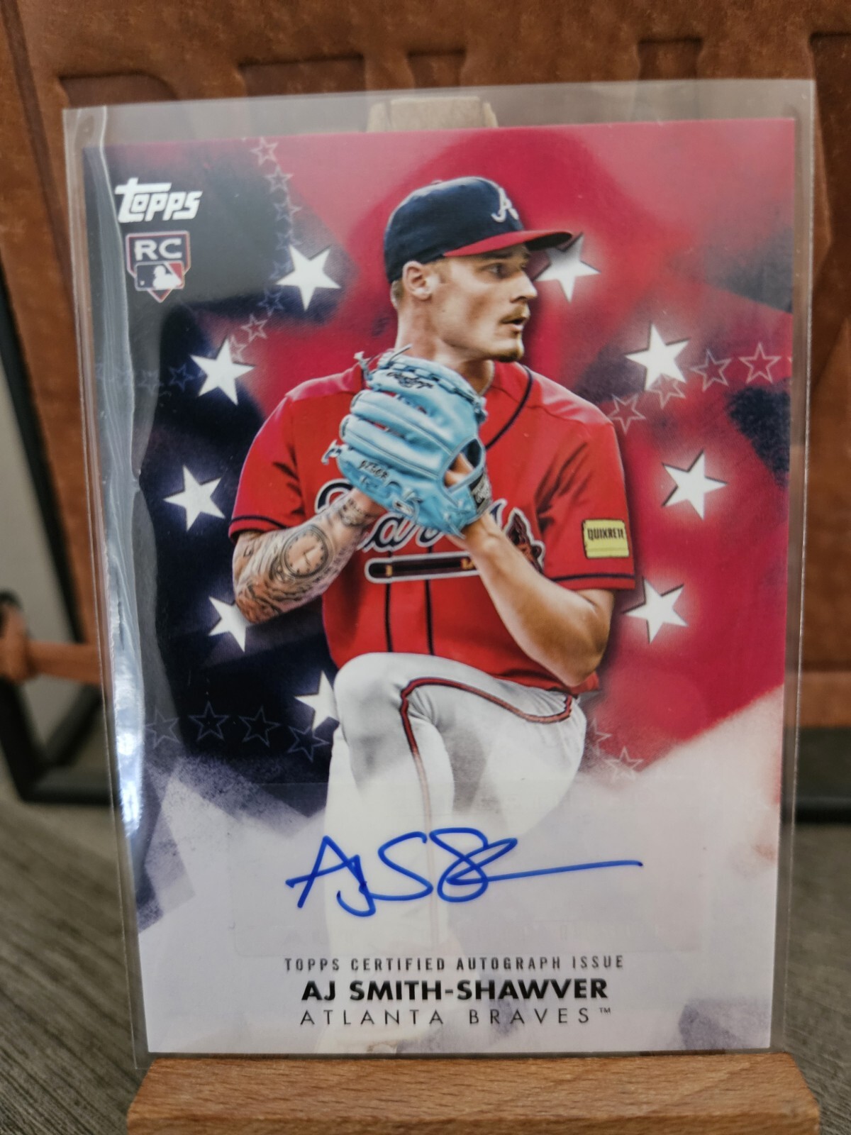 2024 Topps Series 1: AJ Smith-Shawver Auto Baseball Stars #BSA-AS | eBay