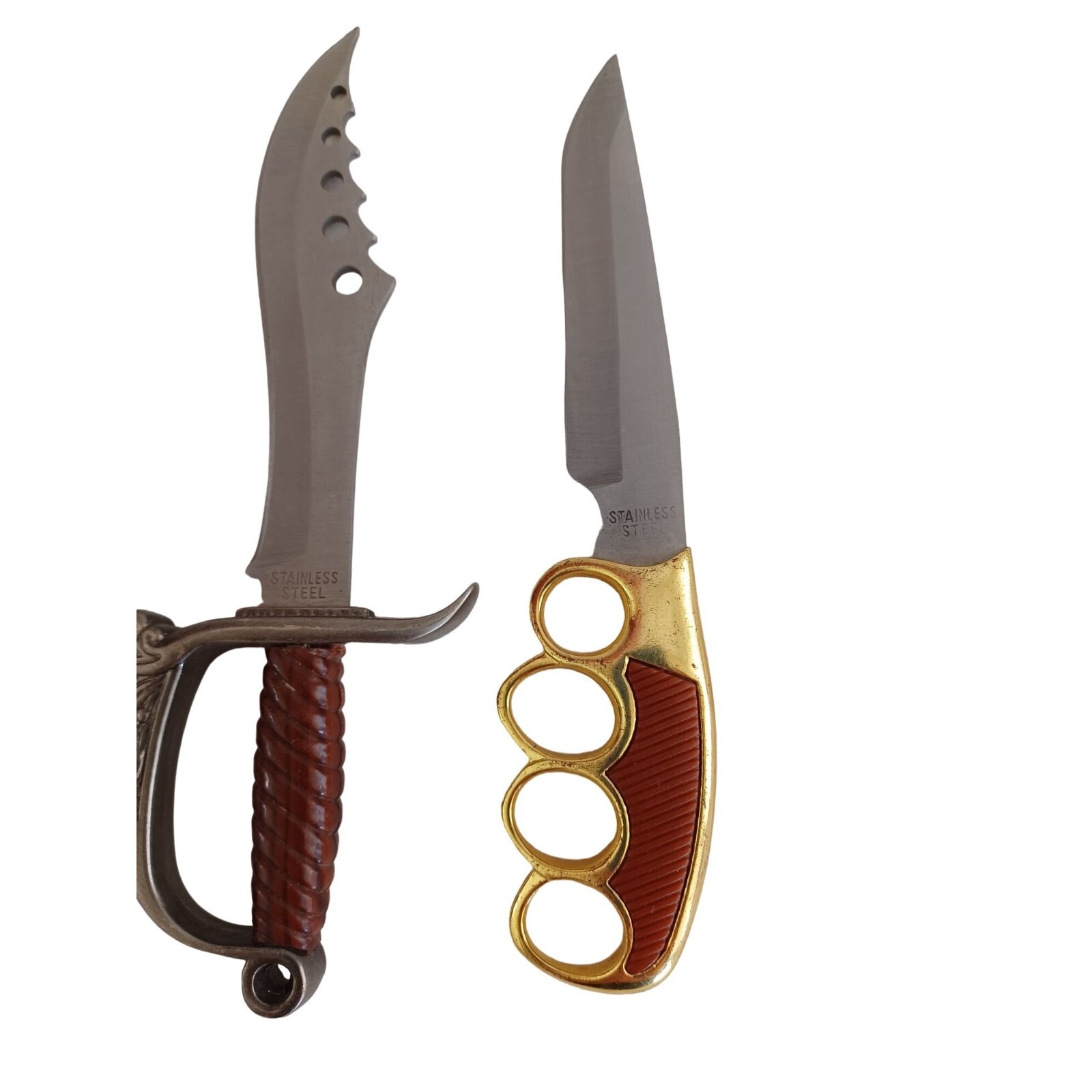 Lot of 4 Miniature Knives Dagger Swords Letter Openers Mini Sabres 3.75 ...