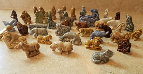 Lot of 45 Vintage Red Rose Tea Whimsies Figurines Circus, Noahs Ark ...