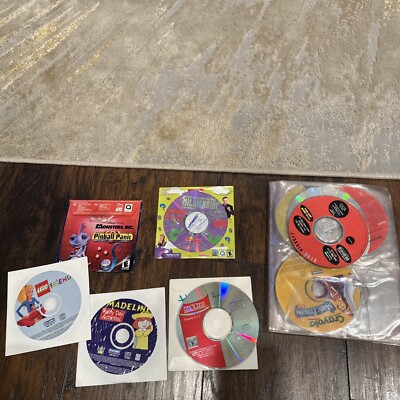 Lot Of 22 Kids Educational PC Computer Games (CD-ROM) Some Scratches ...