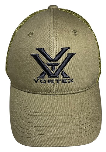 Vortex Optics Snapback Hat Cap Green New NWT Mesh Trucker Embroidered ...