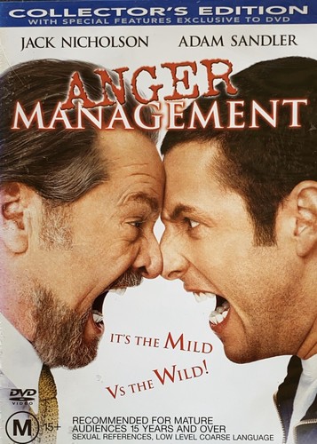 Anger Management DVD | Jack Nicholson & Adam Sandler | Colly Dolly ...