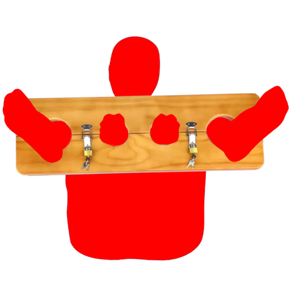 Medieval Restraint Device for BDSM Pillory Stock and Bondage Collar ...