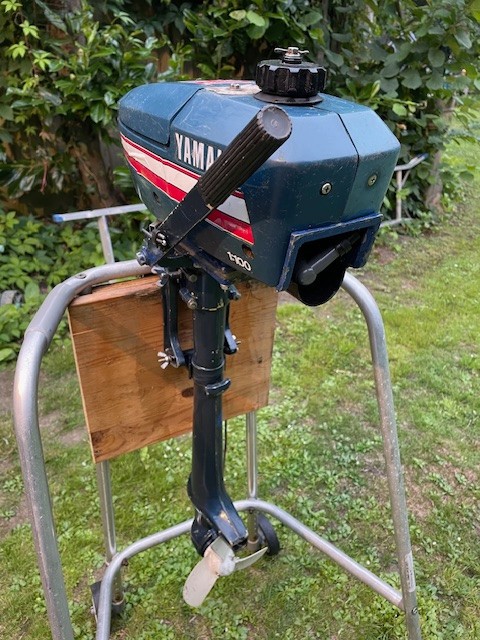 YAMAHA 2HP 2 STROKE OUTBOARD ENGINE- Short Shaft, well used but in ...