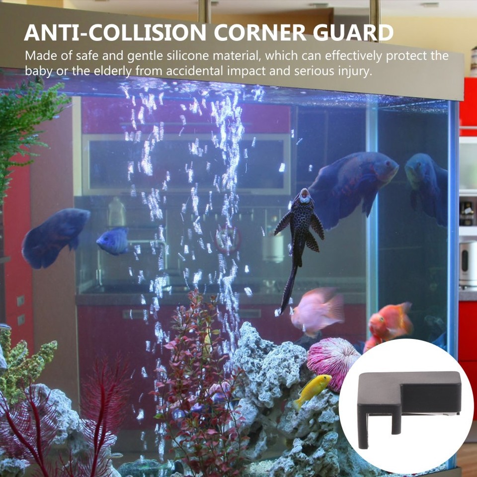 2 Count Pet Carrier Corner Guards Baby Proof Edge Protector Fish Tank ...