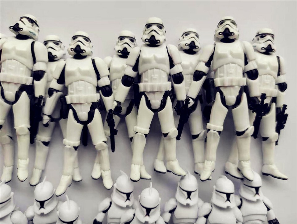lot Star Wars Stormtroopers Clone Trooper action FIGURE 3.75" | eBay