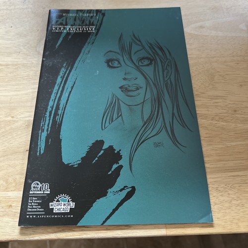 Fathom #10 Michael Turner Wizard World VIP Variant Aspen 2006 Chicago ...