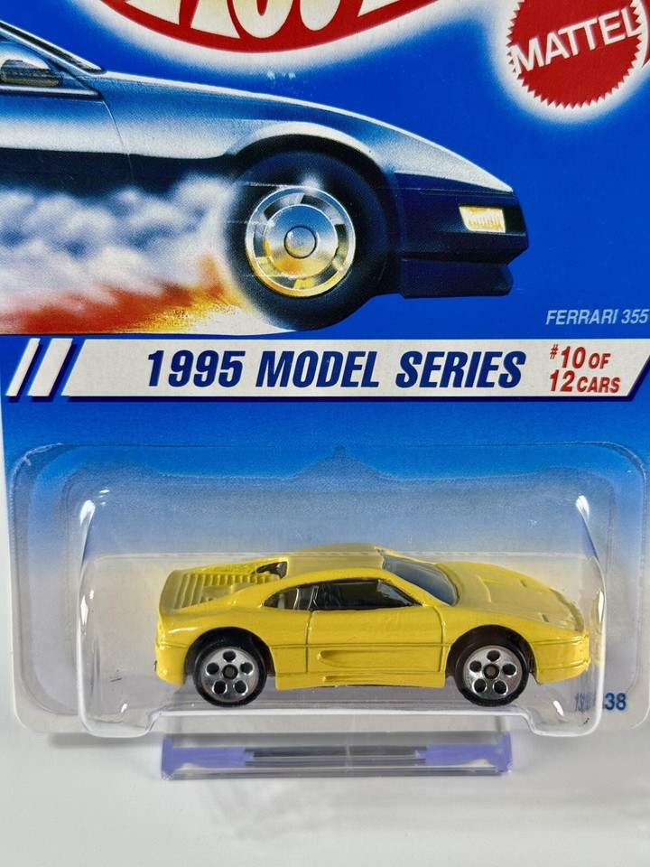 Hot Wheels 1995 Models Series 10/12 FERRARI 355 Yellow #350 74299098918 ...
