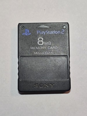 Sony Playstation 2 PS2 Official OEM MagicGate 8mb Memory Card Genuine ...