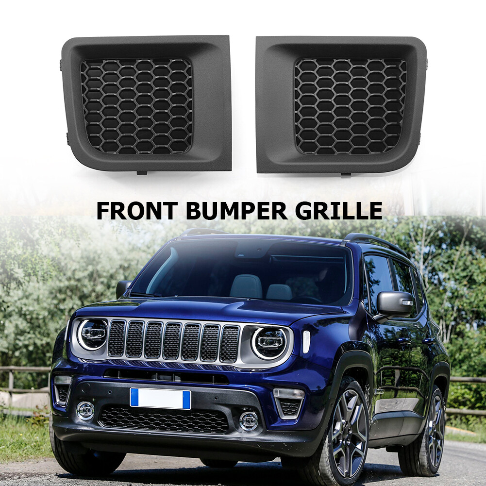 Car Bumper Bezel Replacement Car Front Grille Bezel for JEEP RENEGADE ...