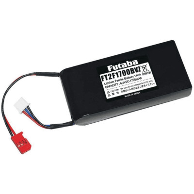Futaba 6.6V 1700mAh LiFe Transmitter Battery 18SZ 16SZ 14SG 10J 6K 6J ...