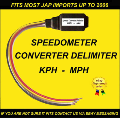 Speedometer Converter Convertor Delimiters fits Toyota ALPHARD KMPH to ...