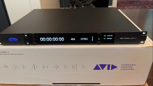Avid Pro Tools Sync X Synchronizer and Master Clock with Warranty | eBay