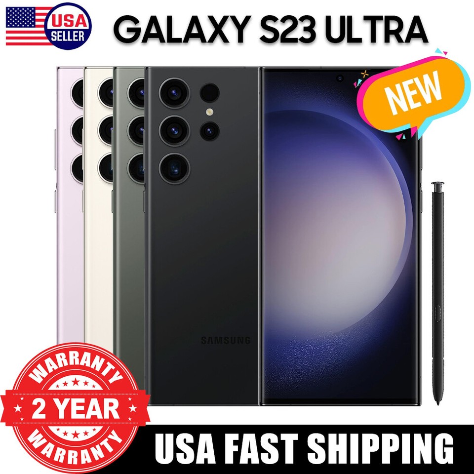 New Samsung Galaxy S23 Ultra SM-S918U S22 Ultra SM-S908U FACTORY ...