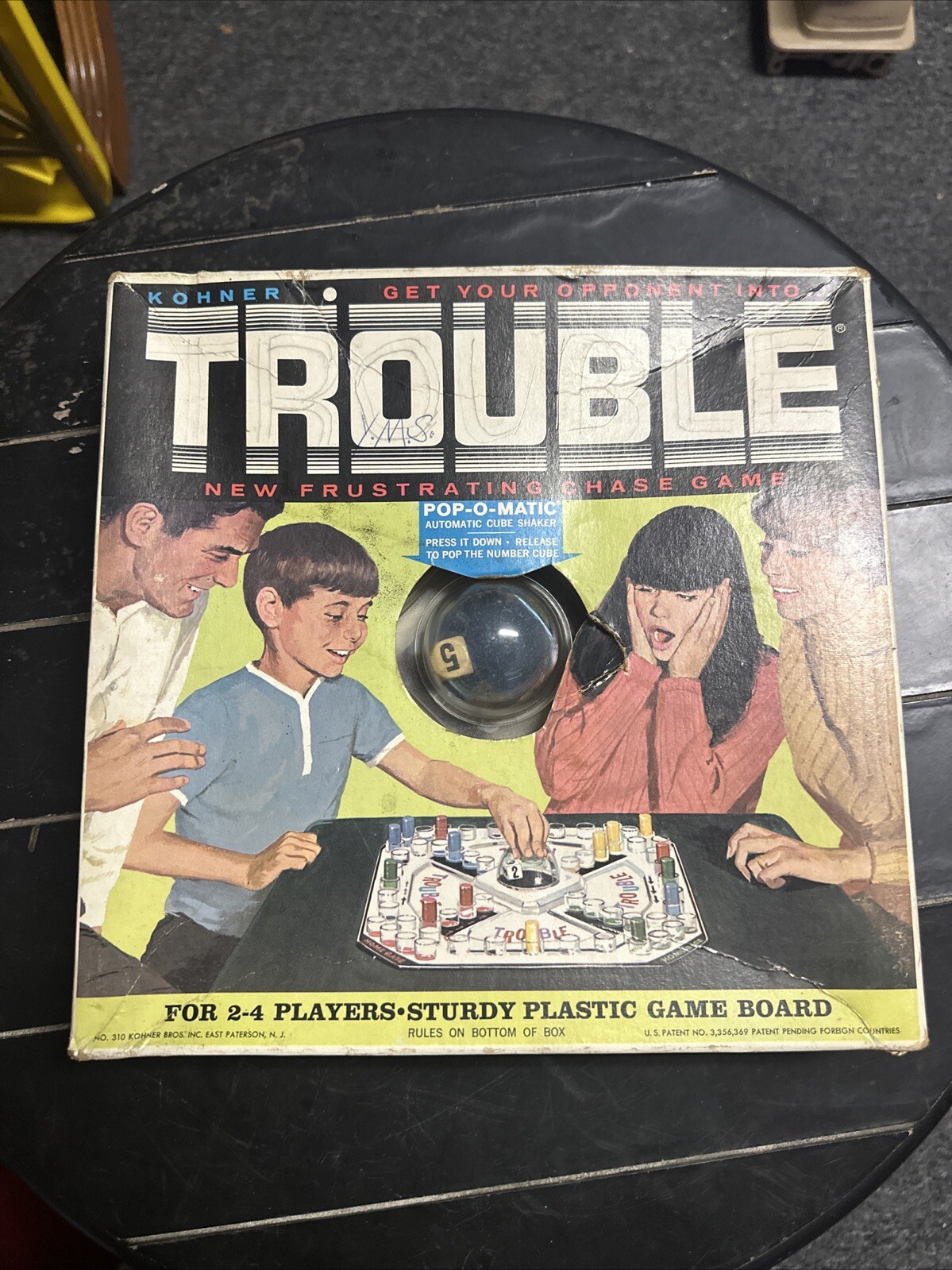 Vintage 1965 Trouble Board Game Kohner Bros | eBay