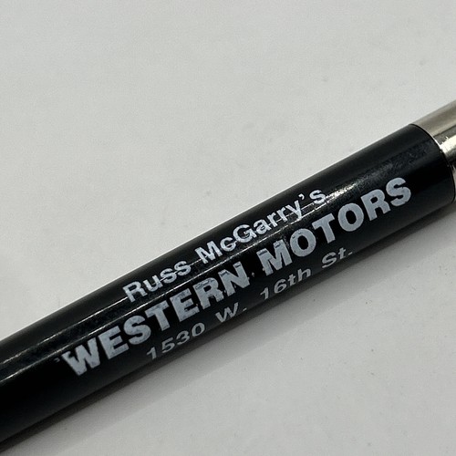 VTG Ballpoint Pen Russ McGarry's Western Motors Merced California | eBay