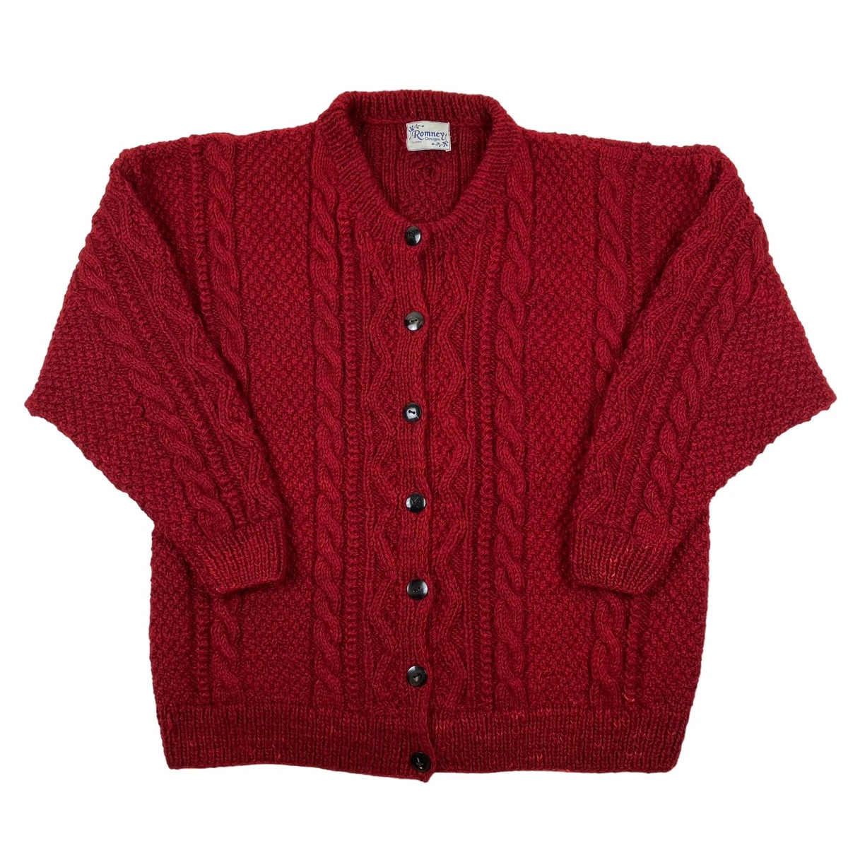 Sweater With Red Designs