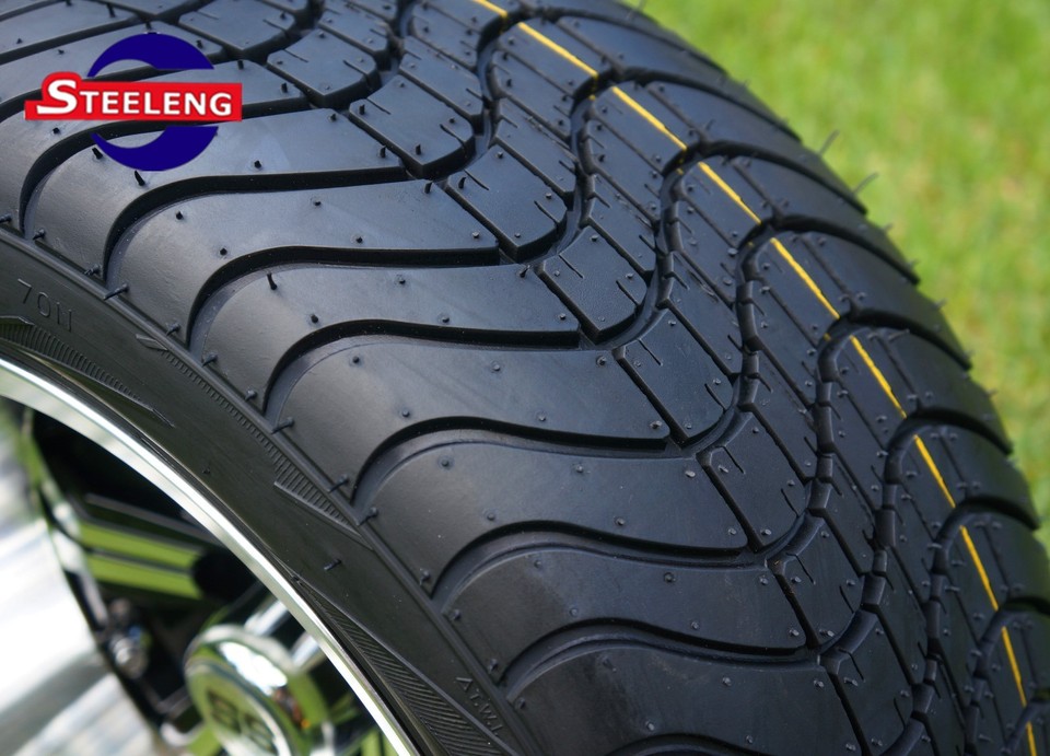 Golf Cart 12" Black 'LIZARD' Wheels Rims | 215/40-12 Low Profile Tires ...