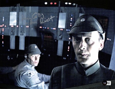 Ken Colley Signed 11x14 Star Wars ESB Photo BECKETT BAS Admiral Piett ...