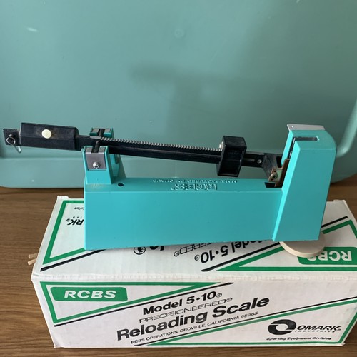 RCBS Model 5-10 Reloading Scale With Original Vintage Box | eBay