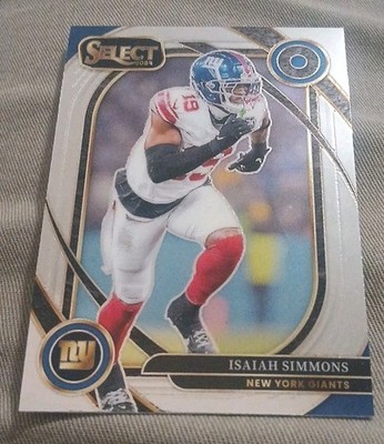 2024 Panini Select - Club Level Isaiah Simmons #261 Silver Prizm | eBay