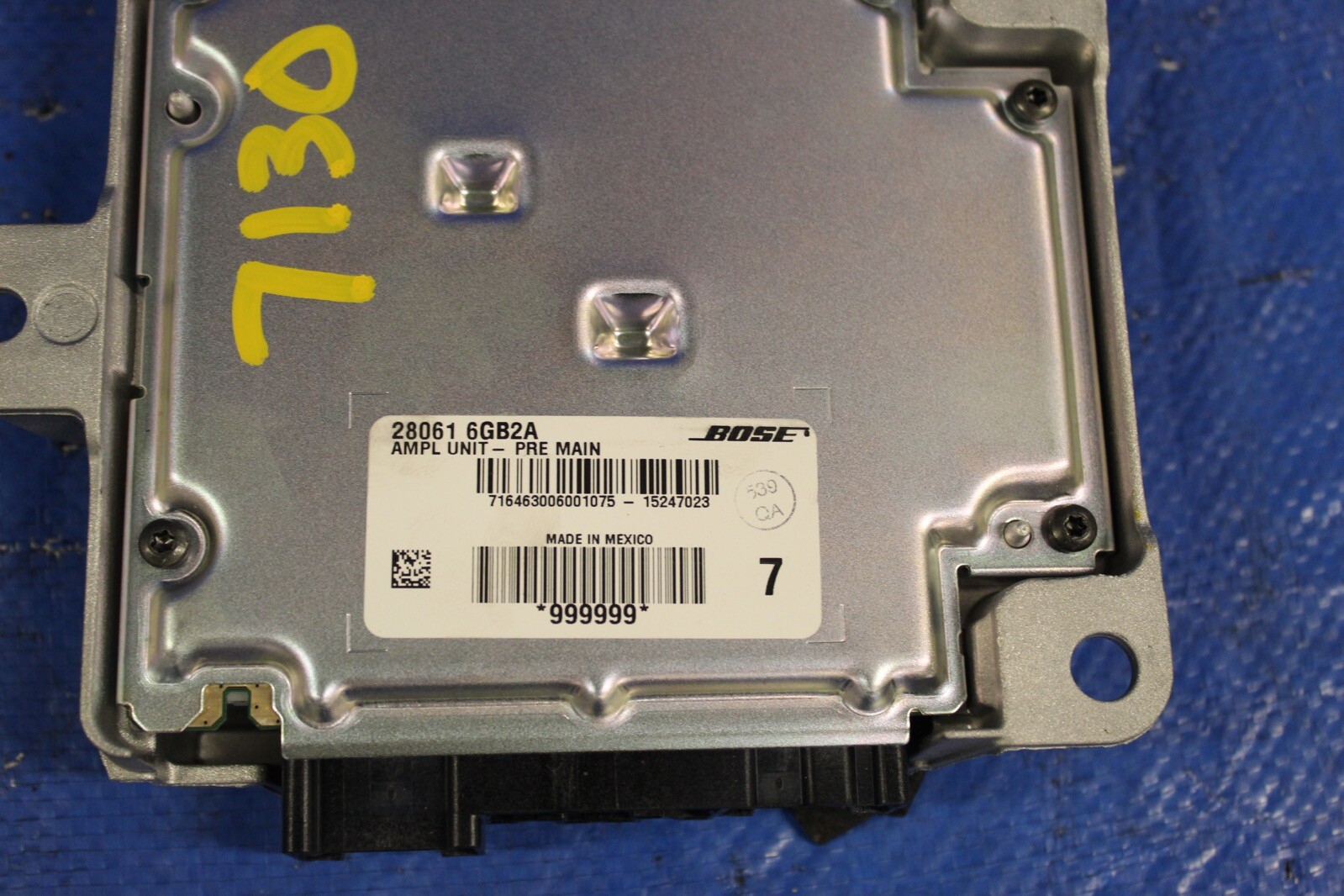 2016 NISSAN 370Z NISMO EDITION OEM BOSE AUDIO AMPLIFIER AMP VQ37 #7130 ...