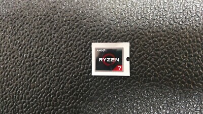 "RARE" 1 pcs Genuine AMD RYZEN 7 Badge Sticker 2cm X 1.5cm Canada ...