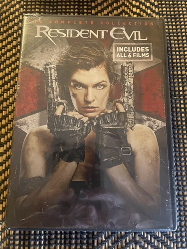 Resident Evil DVDs Includes All 6 Films Complete Collection New sealed ...