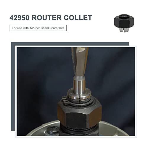 42950 12 Inch Router Collet Fit for PORTER CABLE Models Delta B&D | eBay