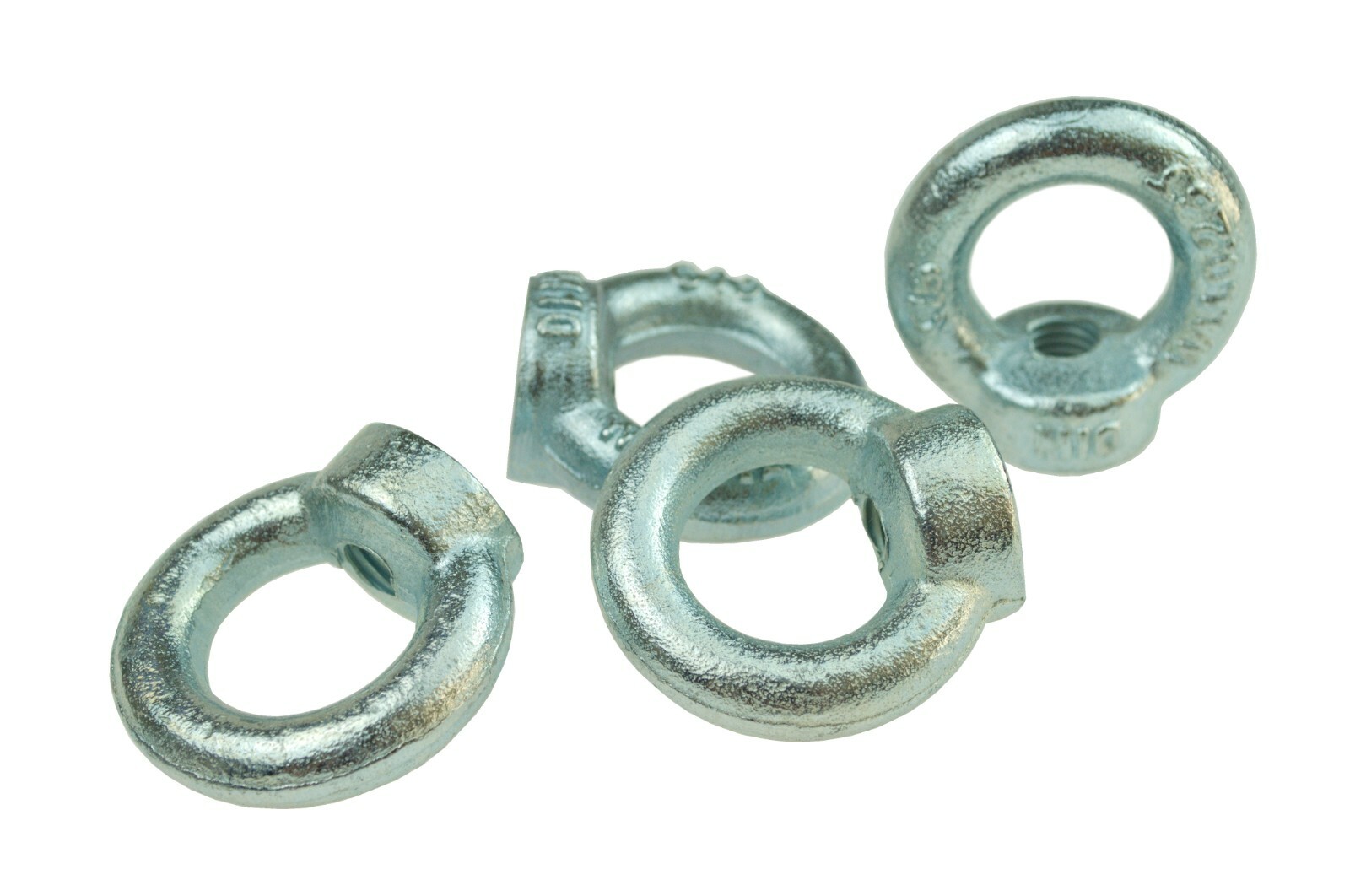 2 Ringmutter Ringmuttern Zurröse M18 DIN 582 C15 Verzinkt MCPL6314 ...