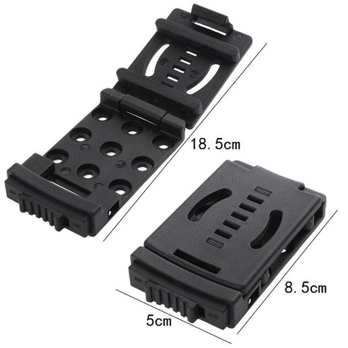 2* Tactical Belt Clips Universal Utility EDC Belt Clip Outdoor Loops ...