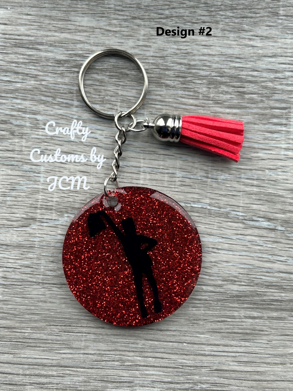2" Customized Dance Glitter Keychains | eBay