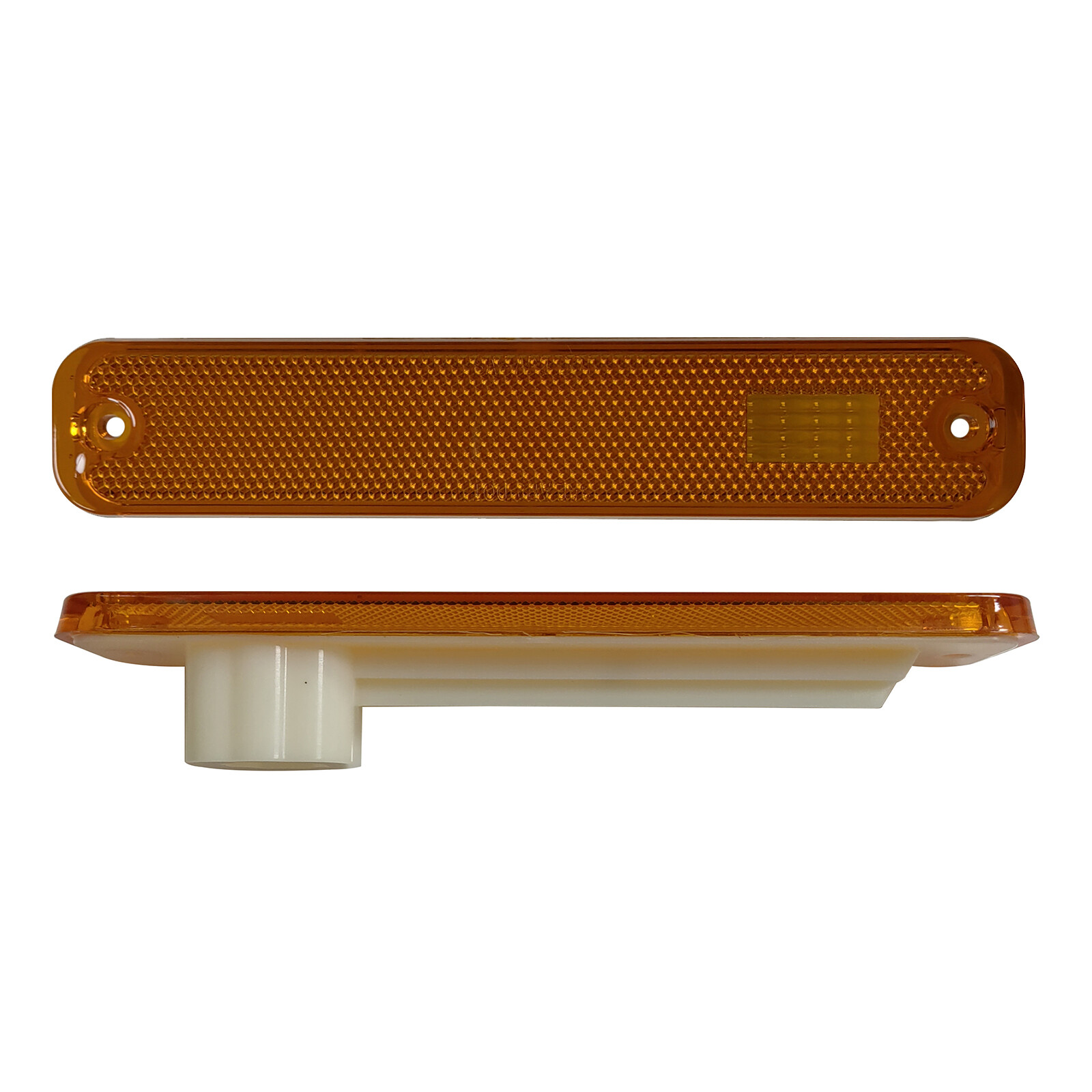 2x Amber Front Signal Side Marker Light For 75-91 Ford F150 Econoline ...